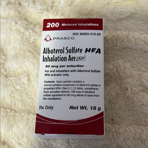 Prasco | Other | Albuterol Sulfate Hfa Inhalation Aerosol Red | Poshmark